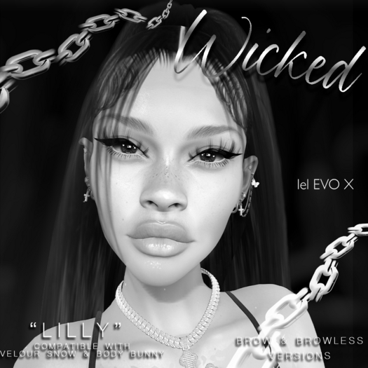 Second Life Marketplace Wicked Lilly Skin [demo]